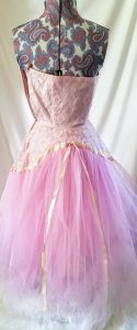 Andy Pink Lace Cupcake Vintage Prom Dress SOLD – Aunt Gladys' Attic