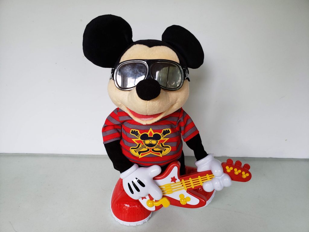 Disney Rock Star Mickey Mouse by Mattel with Sunglasses & Guitar – Aunt ...