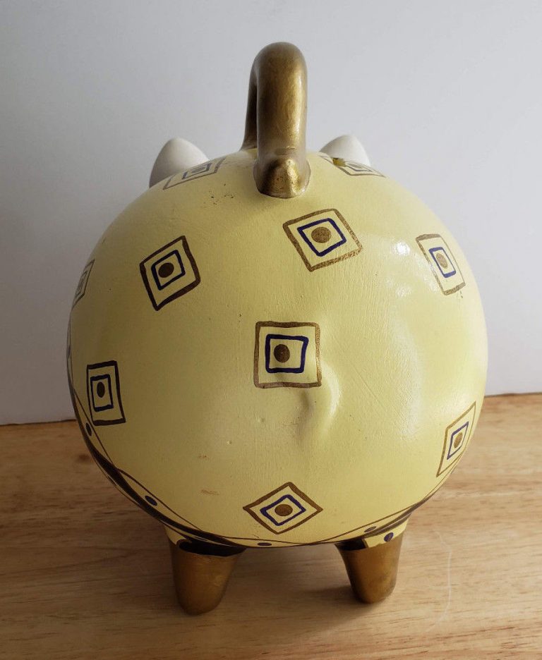 Mexican Folk Art Piggy Bank – Aunt Gladys' Attic