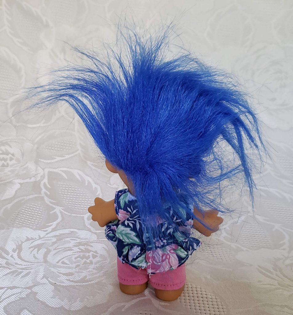 Russ Berrie & Company Troll Blue Hair Doll – Aunt Gladys' Attic