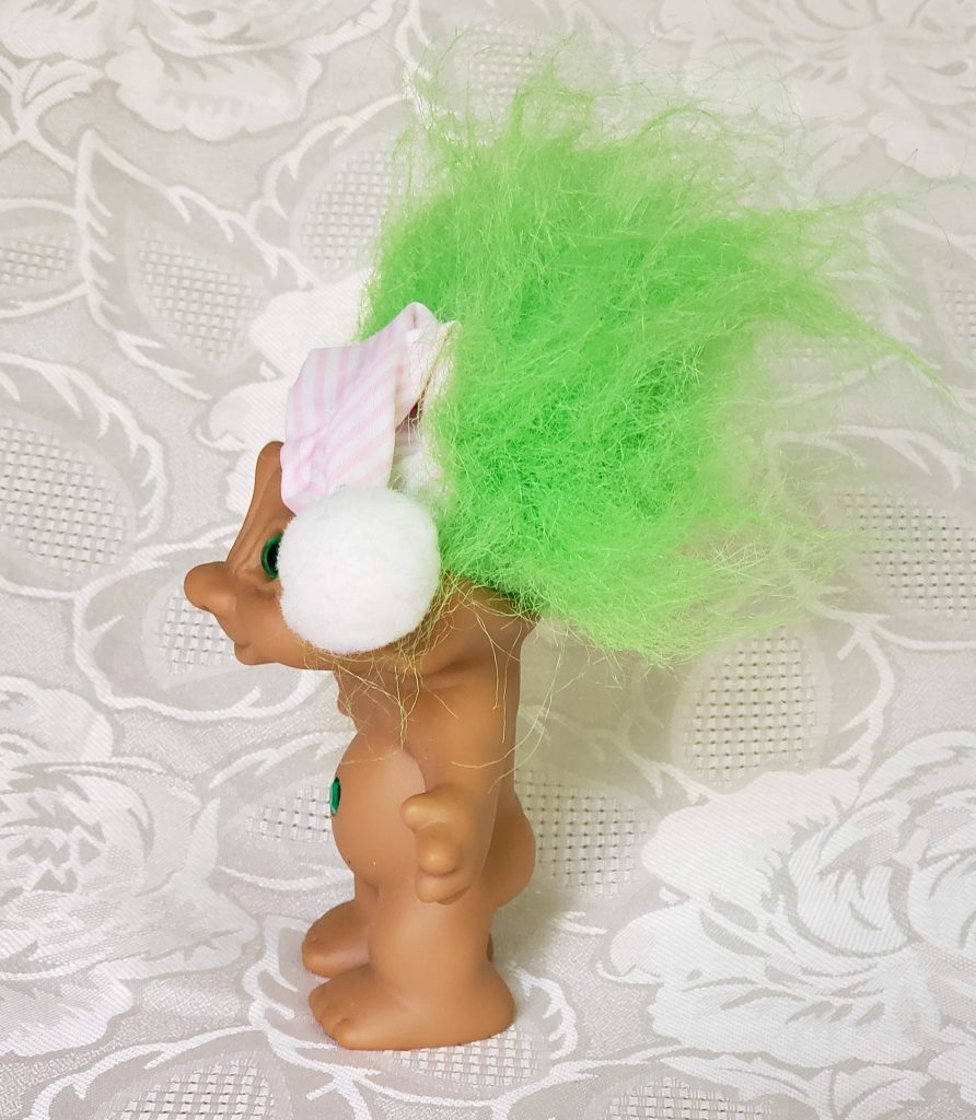 Russ Berrie & Company Troll Green Jewel Belly Button Doll – Aunt Gladys ...
