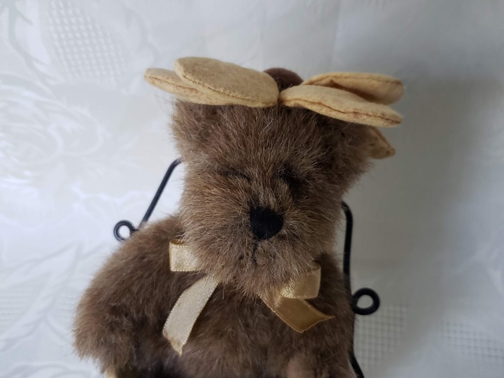 Boyds Bears Teddy Flower Pot – SOLD – Aunt Gladys' Attic