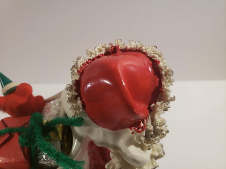 Vintage Lefton Spaghetti Santa Planter – Aunt Gladys' Attic