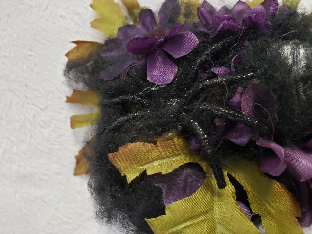 Handcrafted Halloween Purple Floral Skull Fascinator V3 – Aunt Gladys ...