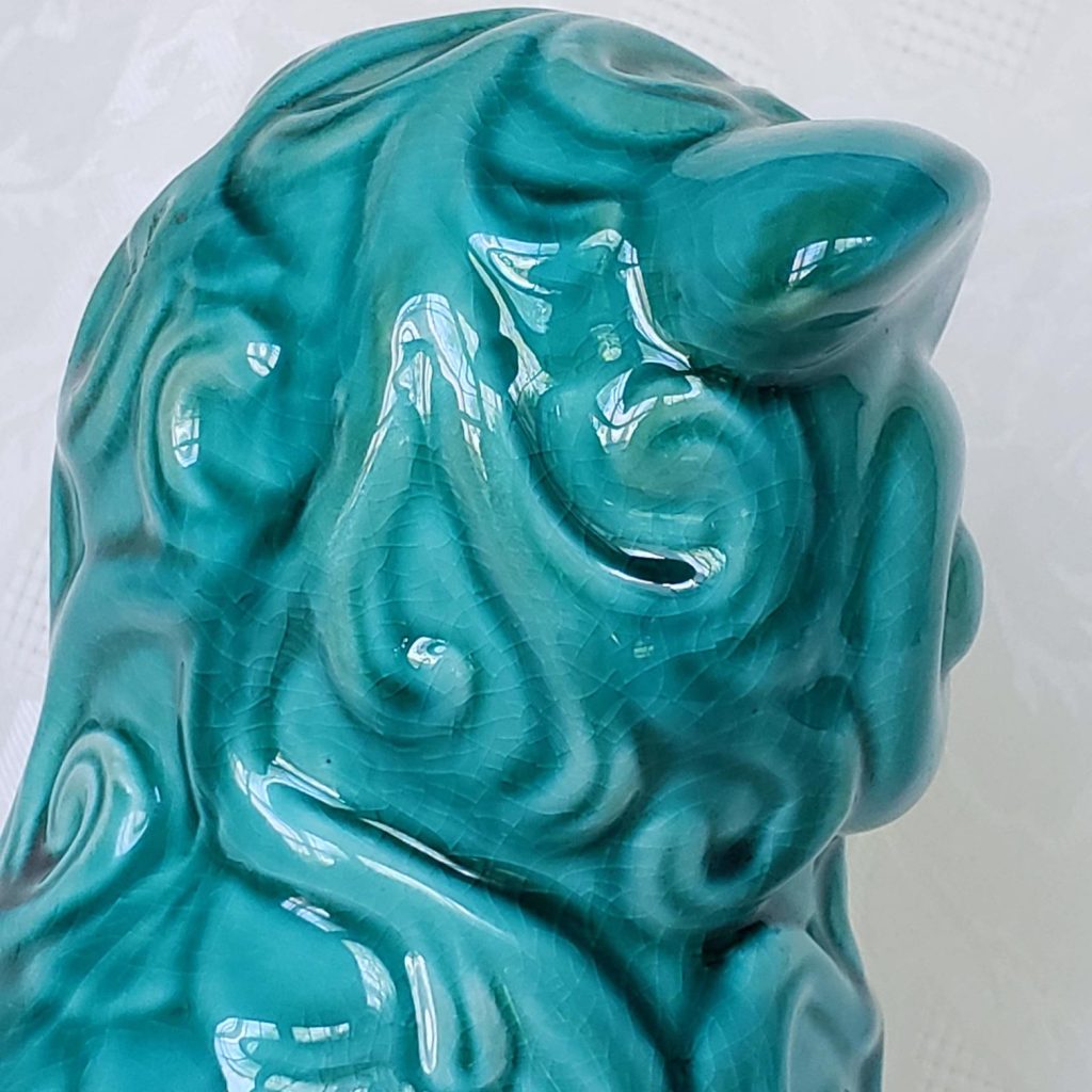 Ceramic Turquoise Owl Figurine – Aunt Gladys' Attic